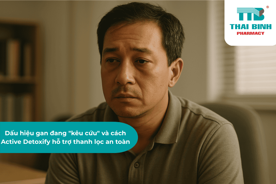 7 dấu hiệu gan kêu cứu bạn không nên bỏ qua và giải pháp từ Active Detoxify